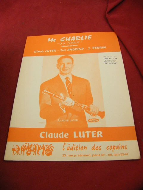 PARTITURA MC CHARLIE OK Charlie Claude Luter Charleston EUR 14,76 ...