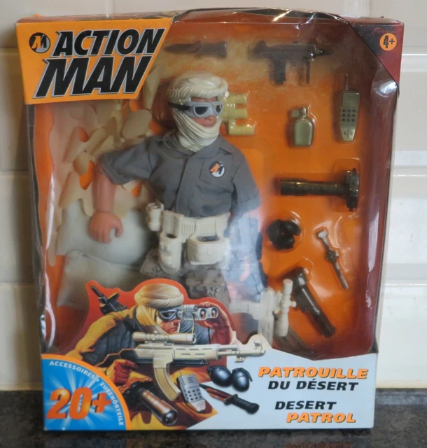 ACTION MAN DESERT Patrol Figure Boxed/Brand New French Edition £104.72 ...