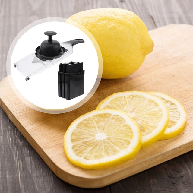 MULTIPURPOSE SLICER CLAMP Lemon Tong Vegetable Fruit Manual Food £24.19 ...