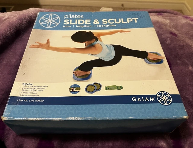 GAIAM PILATES SLIDE and Sculpt Kit $45.00 - PicClick CA