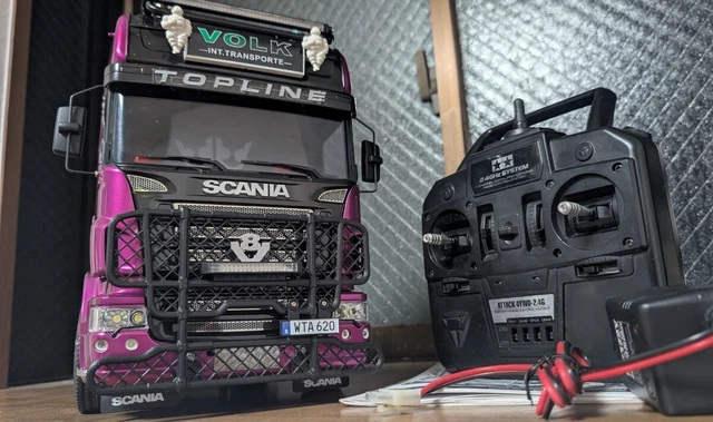 TAMIYA 1/14 SCANIA Custom MFC-03 Full Operation 4x2 Short Specification ...