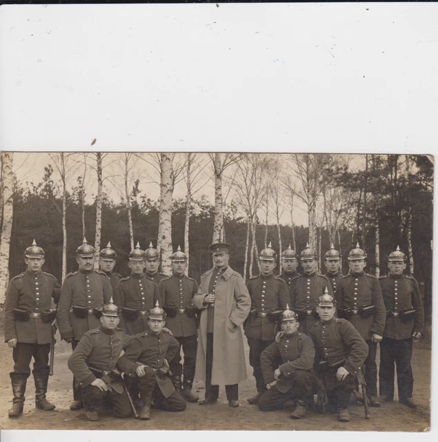 AK MILITÄR WK1 - Foto AK Deutsche Soldaten Pickelhaube Feldpost 1915 Neustadt EUR 8,00 - PicClick DE