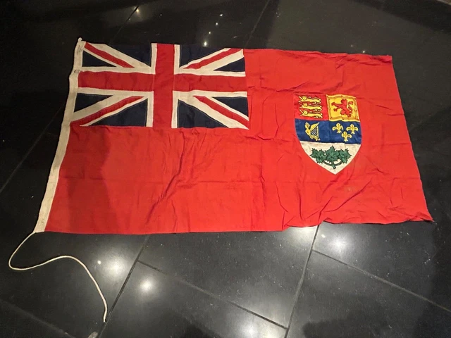 ORIGINAL WW2 CANADIAN Army Flag Dated Quebec 1942 £3.20 - PicClick UK