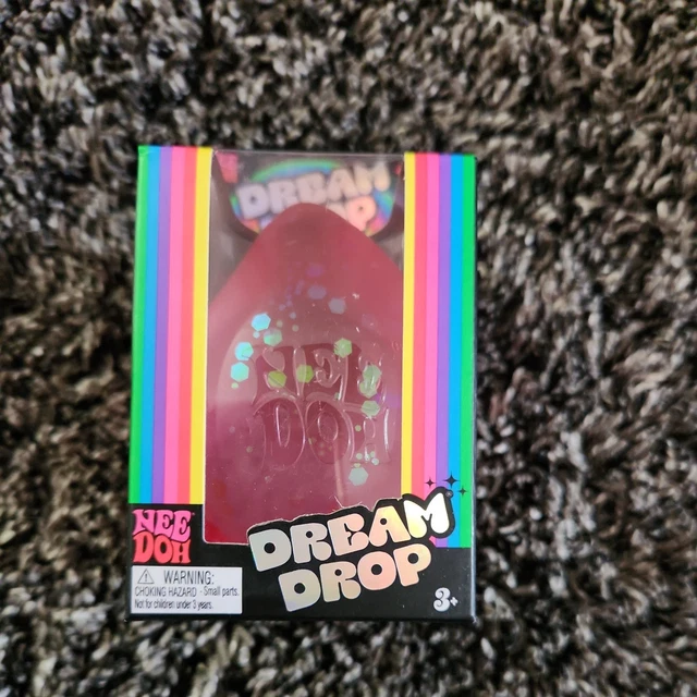 NEEDOH DREAM DROP PINK Nee Doh Sealed Schylling NEW Sparkle W/ Stand £ ...