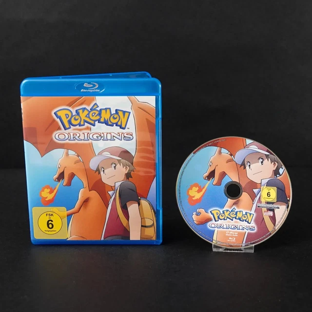 POKÉMON ORIGINS - Blu-Ray - Kanto Region - Red vs. Blue - Neuwertig EUR ...