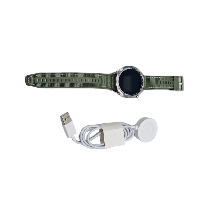 HUAWEI WATCH GT 4 46mm GPS Unisex Waterproof Smartwatch - Green Strap ...