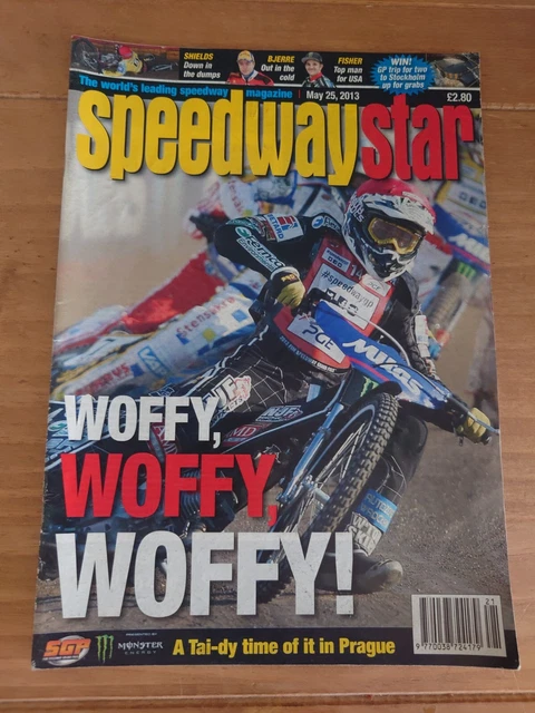 SPEEDWAY STAR MAGAZINE 25-5-13 Tai Woffinden/Nicki Pedersen/Sconthorpe ...