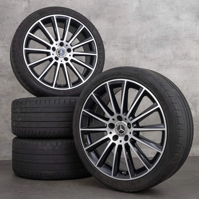 MERCEDES 19-INCH RIMS C-Class W205 C43 AMG C450 sport summer wheels £ ...