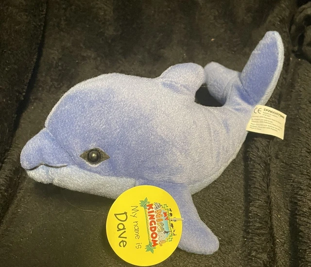 DEAGOSTINI MY ANIMAL Kingdom Dolphin Soft Toy Plush Beanie £12.50 ...