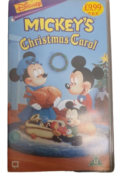 MICKEY'S CHRISTMAS CAROL (VHS, 1996) | Disney Mickey Mouse £6.00 ...