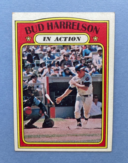1972 TOPPS BASEBALL Bud Harrelson en action #54 Mets de New York EUR 2 ...