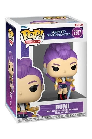 FUNKO POP ANIMATION KPop Demon Hunters Rumi Vinyl Figure 2257 £17.99 ...