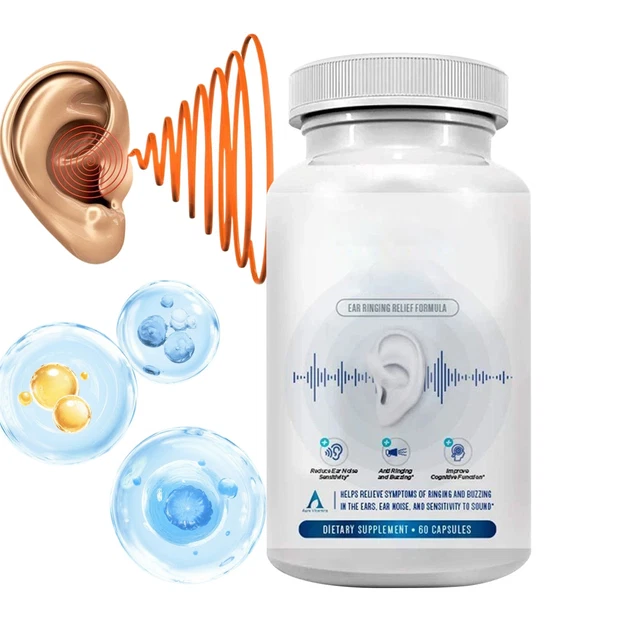 EAR TINNITUS RELIEF 60-counts Reduce Discomfort Capsules For Tinnitus ...