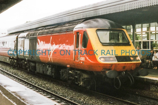 UK RAILWAY PHOTOGRAPH Of Class 43 Hst 43123. Rm43H-380 £1.70 - PicClick UK