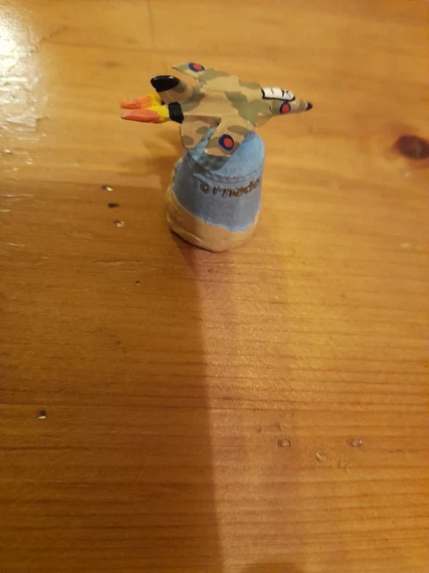 WARWICK MODELS ENGLISH Pewter Thimble. Desert Storm 1991. Tornado. EUR ...