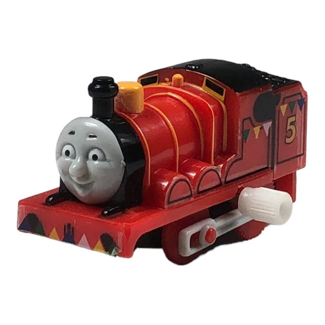THOMAS TRAIN THOMAS Tank Plarail Capsule Wind-Up Celebration James £7. ...