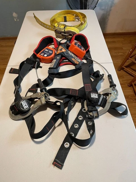 3M FALL PROTECTION Harness Kit Nano-Lok edge Twin-Leg Quick Connect ...