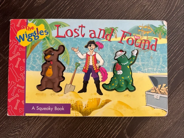 THE WIGGLES ORIGINAL Lost And Found Squeaky Board Book Wags Dorothy ...