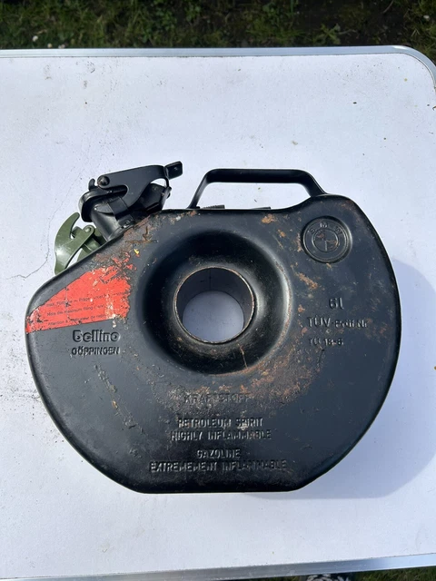 GENUINE BMW E21 E23 E24 E28 E30 E36 Spare Wheel Well 6l Fuel Jerry Can Container £185.00 ...