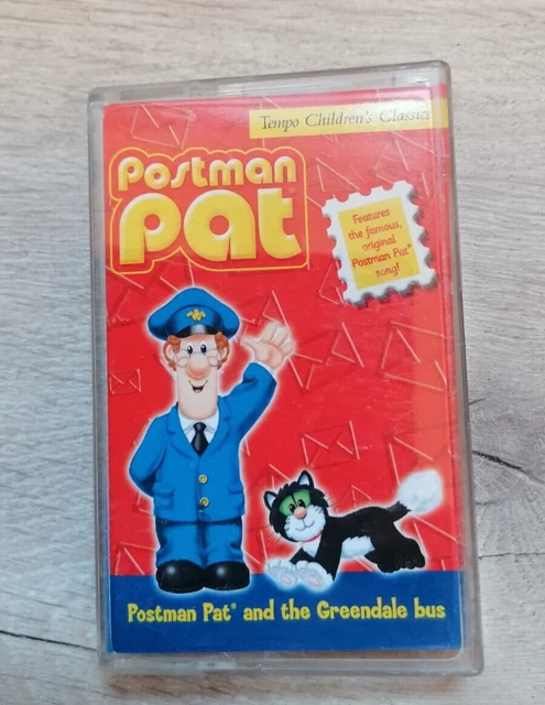 POSTMAN PAT AND the greendale bus audio book cassette tape vintage ...
