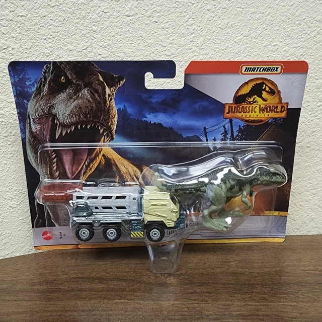 MATTEL JURASSIC WORLD Dominion Giganotosaurus Loader Matchbox Dinosaur ...