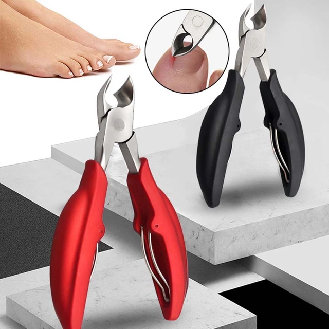 CUTTER FINGERNAIL Scissor Thick Nail Clippers Toenail Nipper Pedicure Cutter EUR 10,32 - PicClick FR