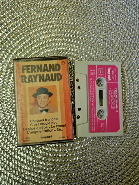 ANCIENNE CASSETTE AUDIO vintage k7 TAPE FERNAND RAYNAUD EUR 6,99 ...