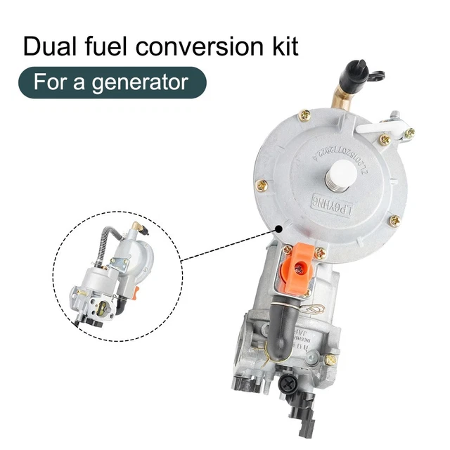 LPG CONVERSION KIT Double Essence Carburateur Rondelles 6.5-7.5 ...