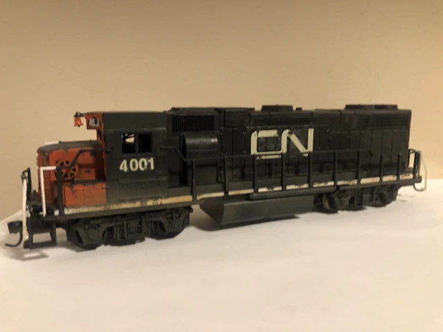 LIFE LIKE POWERED Gp38 Canadian National Cn Locomotive Ho Scale ...