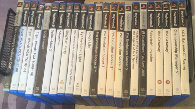 PS2 GAMES JOBLOT, CLEANED, REFURFACED, WORKING X23 £22.49 - PicClick UK
