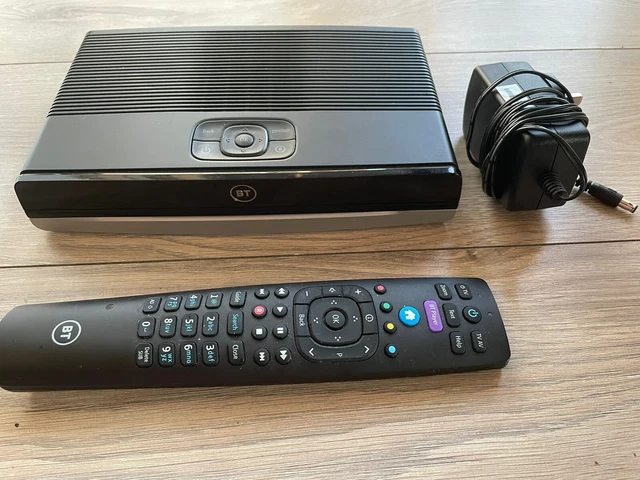 BT YOUVIEW 500GB Recorder Unit - DTR-T2100 With Remote Controller £75. ...