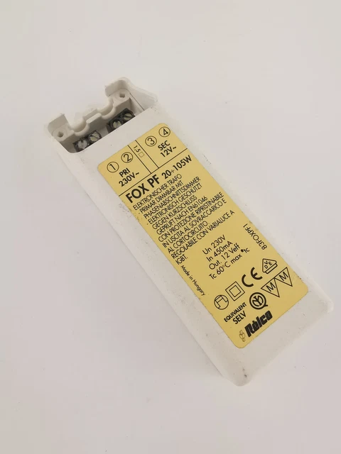 RELCO FOX PF elektronischer Trafo Transformator 20-105 Watt EUR 5,99 - PicClick DE