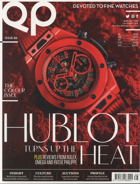 PRE-OWNED QP WATCH magazine issue 86 (Summer 2018) £11.12 - PicClick UK