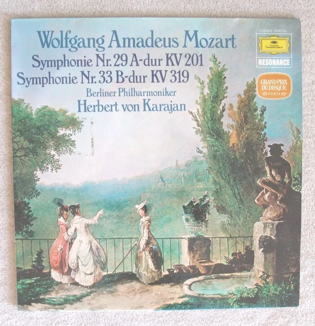 WOLFGANG AMADEUS MOZART – Berliner Philharmoniker – Dirigent Herbert v ...