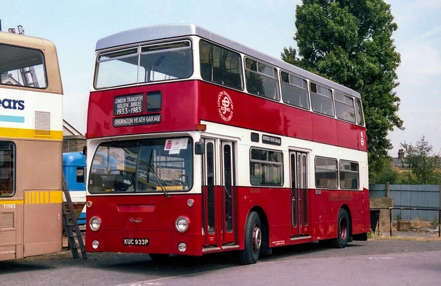 BUS PHOTO - London Transport Daimler Fleetline Bus Kuc 933P £0.90 ...