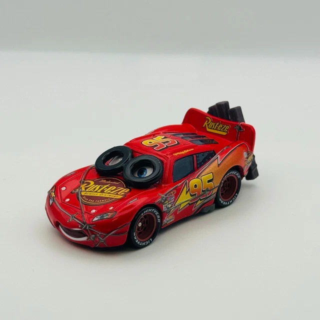 DISNEY PIXAR CARS - SPIN OUT LIGHTNING MCQUEEN 2016 - 1:55 Diecast £23. ...