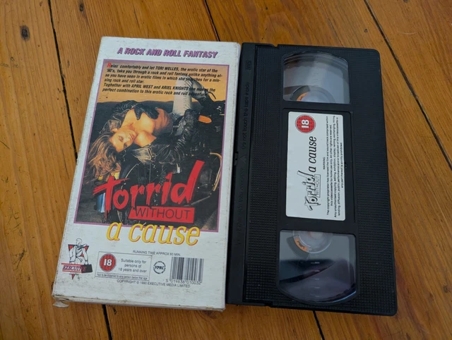 TORRID WITHOUT A Cause,tori Welles Cardboard Box Cover vhs,tested £12. ...