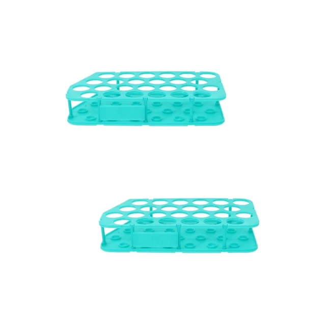 PORTA TEST SALVASPAZIO per centrifuga porta tubi da laboratorio 2 pezzi ...