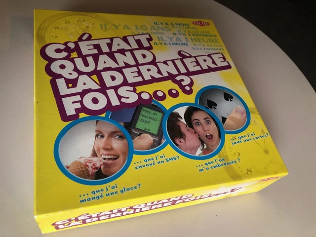 JEU : C'ETAIT QUAND LA DERNIERE FOIS...? (complet) Humour & Mémoire ...