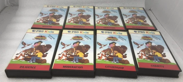 SET OF 8 PBS Kids Adventures From The Book Of Virtues Classroom Edition ...