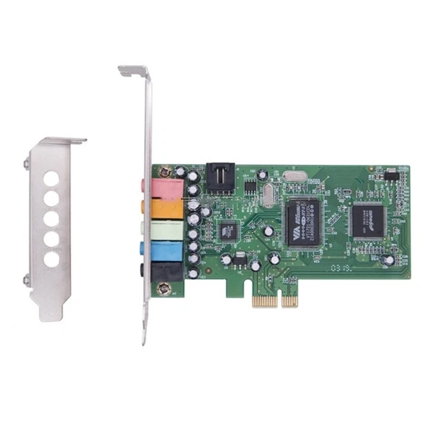 ENHANCED SURROUND SOUND CMI8738 Chipset PCIE Sound Card Front-Channel ...