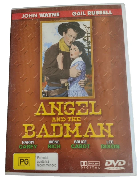 ANGEL AND THE Bad Man DVD John Wayne Gail Russell drama - VGC - Fast ...