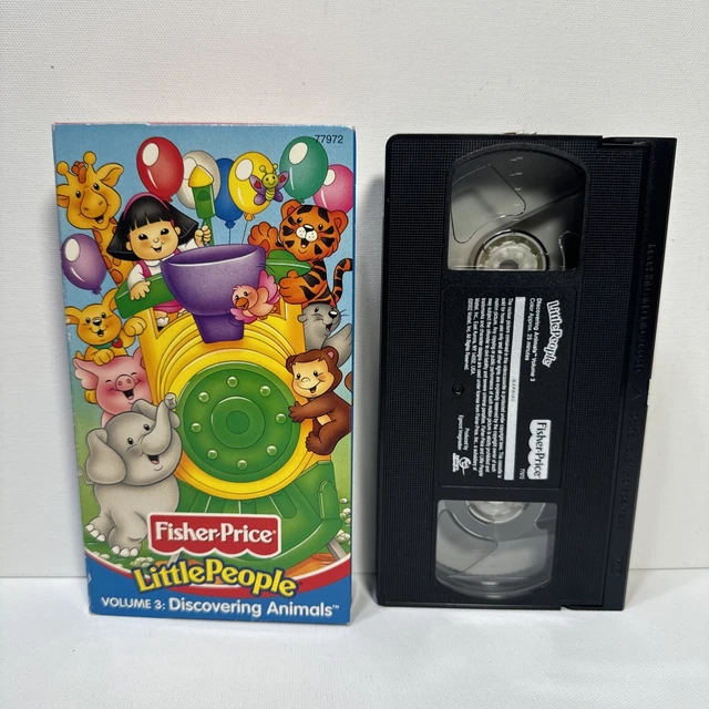 FISHER PRICE LITTLE People Volume 3 Discovering Animals (VHS, 2001 ... FISHER PRICE LITTLE People Volume 3 Discovering Animals (VHS, 2001 ...