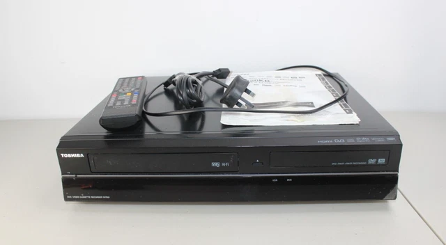 TOSHIBA DVR20KB VHS DVD Recorder Copy VHS to DVD Remote & manual £135.00 - PicClick UK