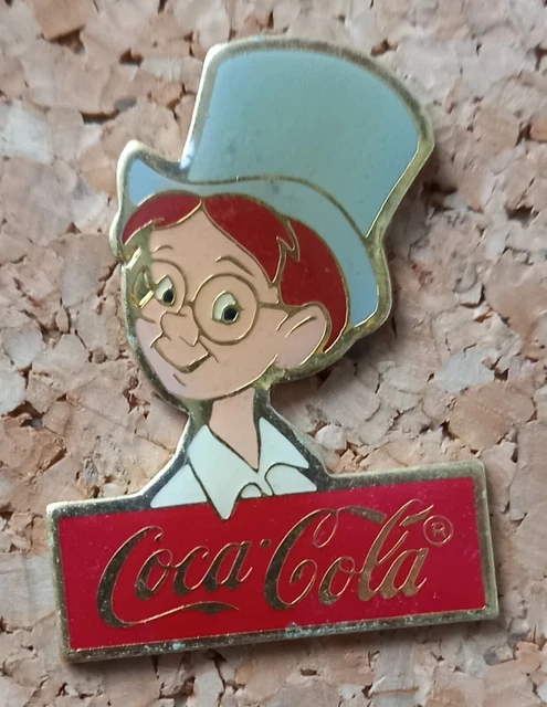 PIN'S EPOXY DESSIN Animé Série Télévisée Coca Cola Signé John DISNEY EUR 1,50 - PicClick FR
