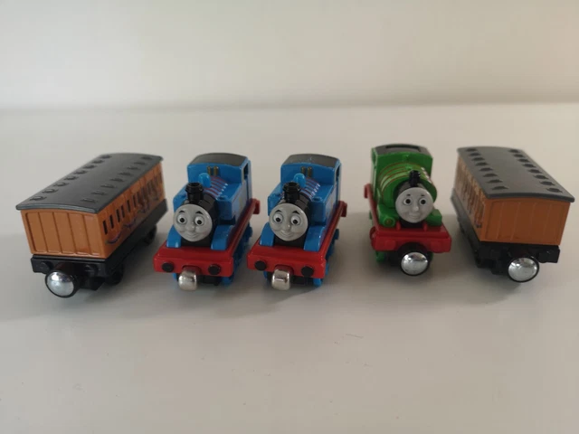 5 X THOMAS The Tank Engine Die Cast Magnetic Trains Matel £11.54 ...
