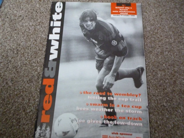 BRISTOL CITY V Barnet Tuesday 17Th October 1995 Auto Windscreens Shield ...