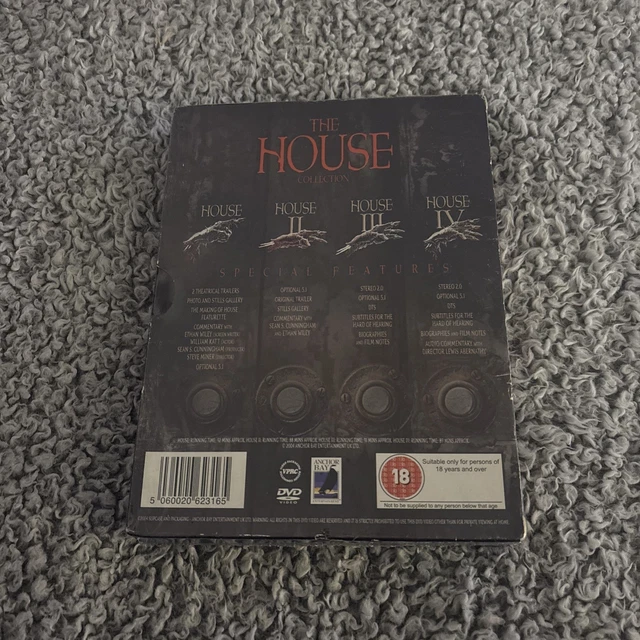 THE HOUSE COLLECTION - 1-4 dvd box set Special Edition (BRAND NEW) £31. ...