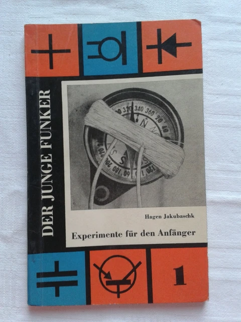 DER JUNGE FUNKER Band 1 - Experimente für den Anfänger Fachbuch 1963 ...