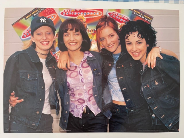 BEWITCHED, MUSIC GROUP, RARE AFFICHE des années 1990 EUR 38,79 ...